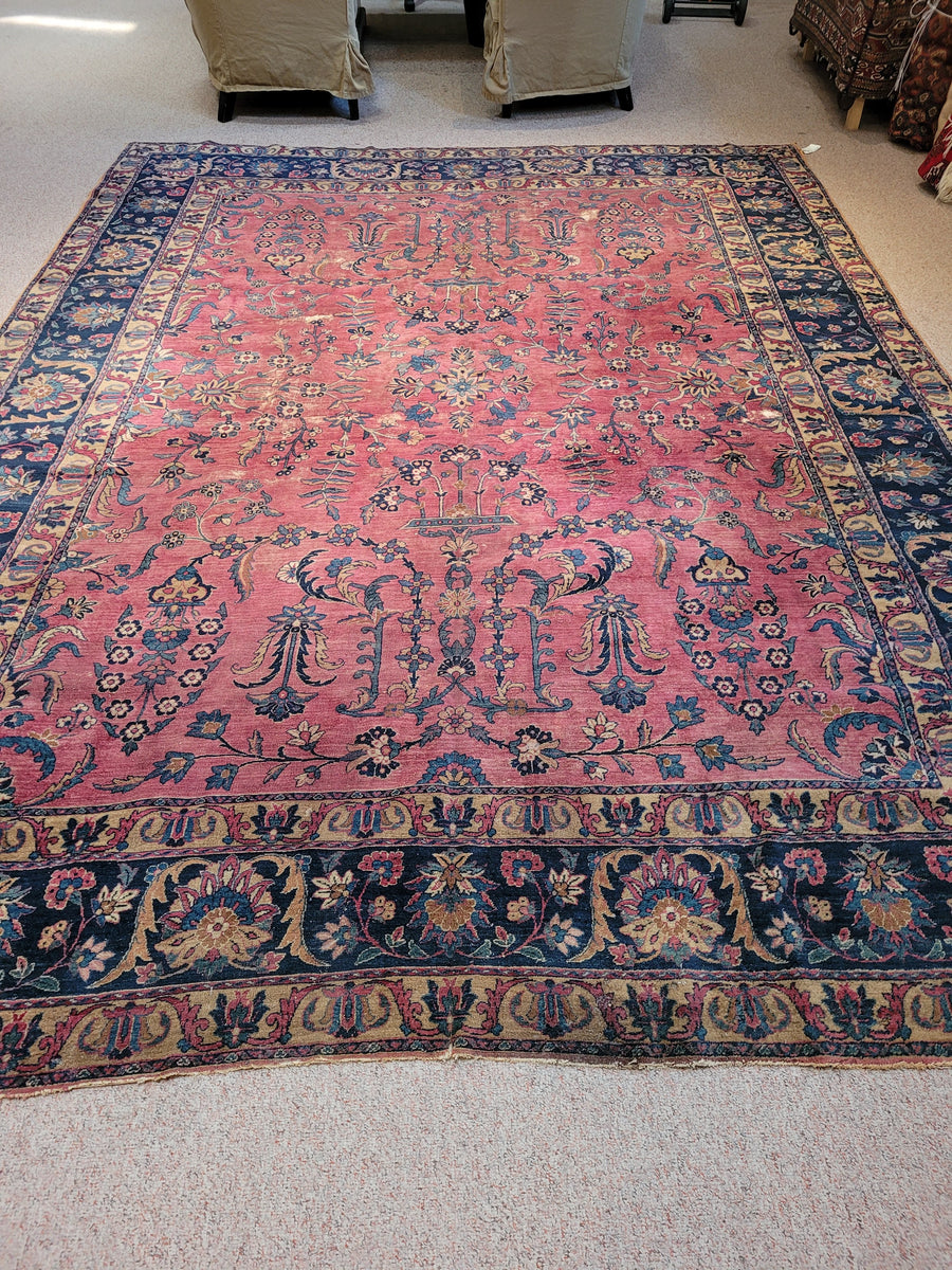 Persian Lilahan Rug 1900s – pasadena-rugs